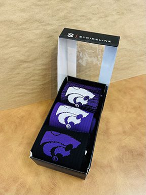 K-State Socks 3-Pack | Borck Brothers Men's Clothing and Formalwear